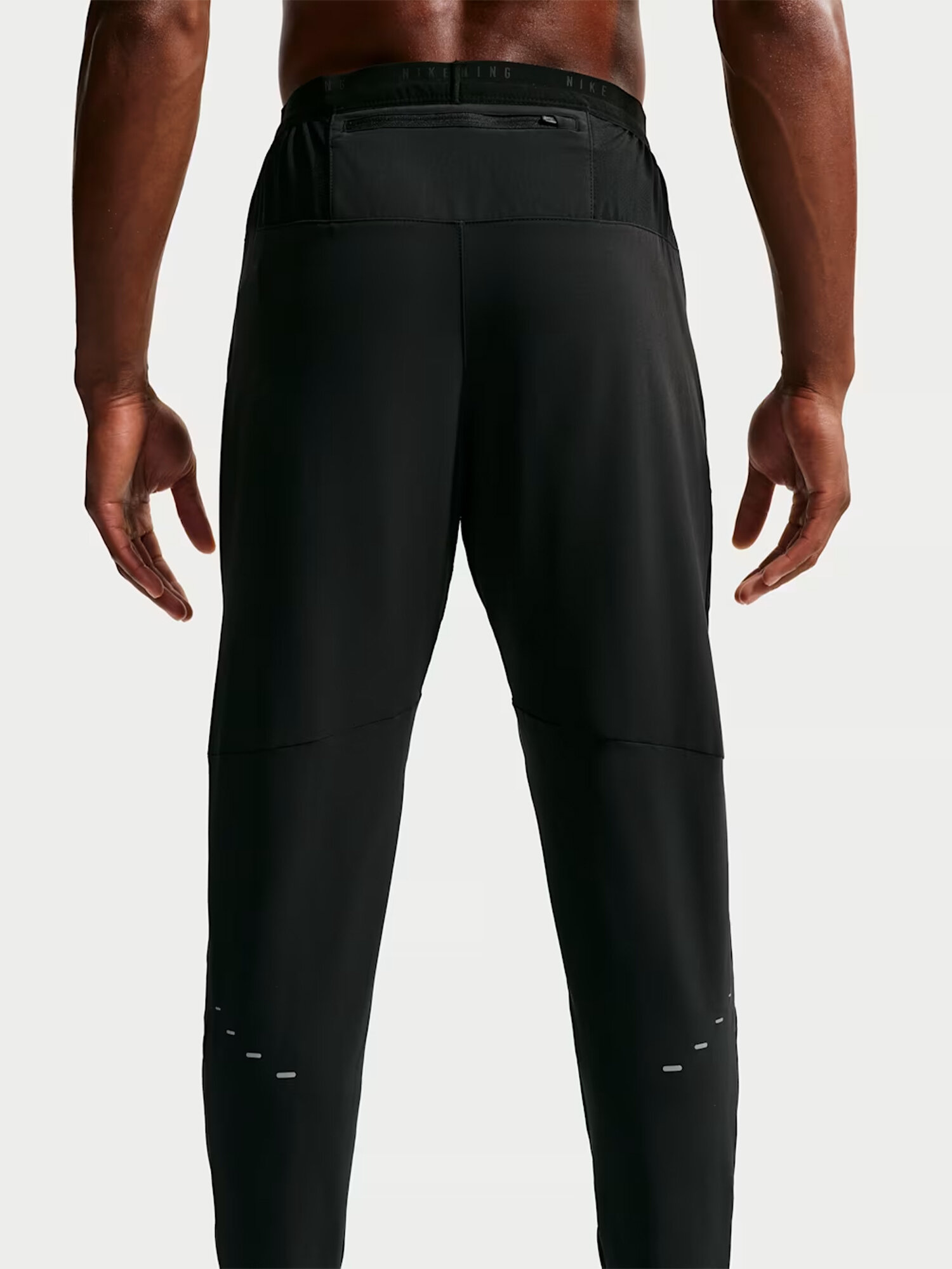 Брюки NIKE Stride Dri-FIT Woven Running Pants, размер XL, черный — фото 1