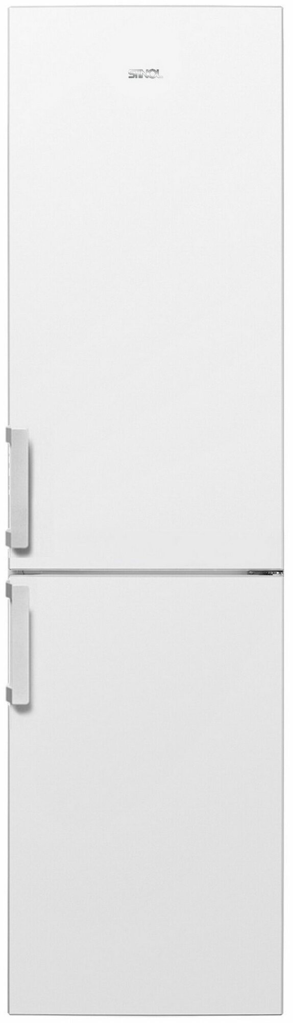 Холодильник STINOL SDK 4200S W белый, 201х54х60 см, NoFrost, 335л, 7 кг/сут, 4 полки