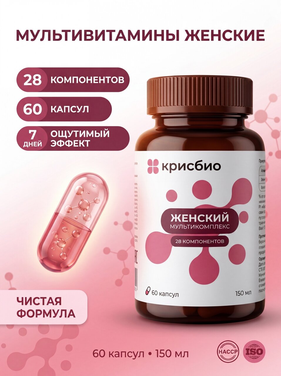 Мультивитамины женские