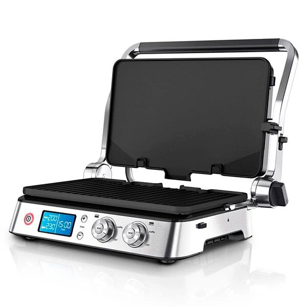 Электрогриль Braun CG 9047, серебристый, 2000Вт, антипригарное покрытие, 11,98кг