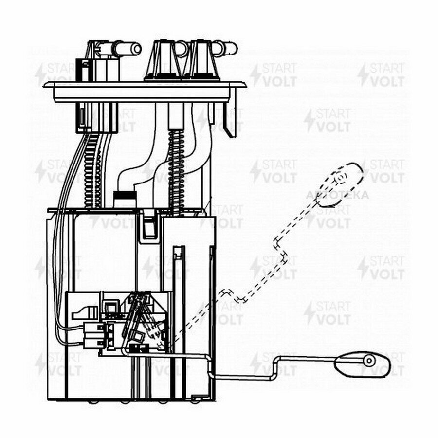 Бензонасос SsangYong Actyon (10-) 2.0i STARTVOLT SFM1524