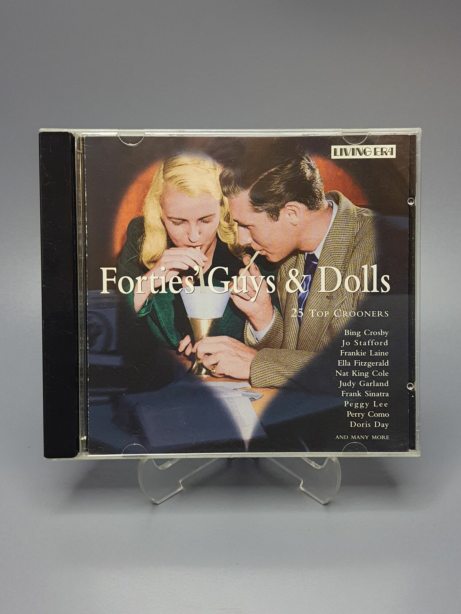 Антология хитов эстрады 1940х годов "Forties Guys & Dolls: 25 Top Crooners", CD диск, Англия, 2002 г.