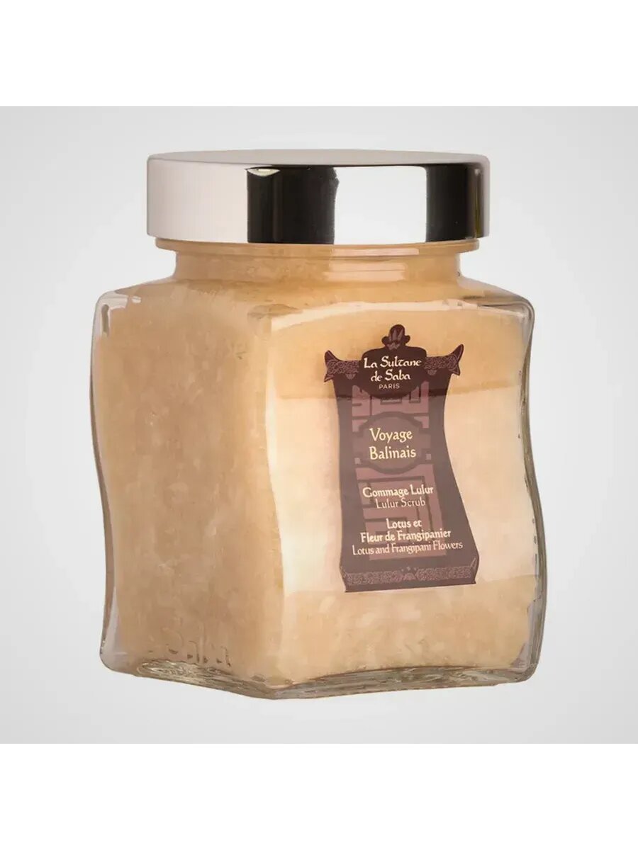 E saba Lulur Scrub Lotus And Frangipani Flowers Скраб 300 мл