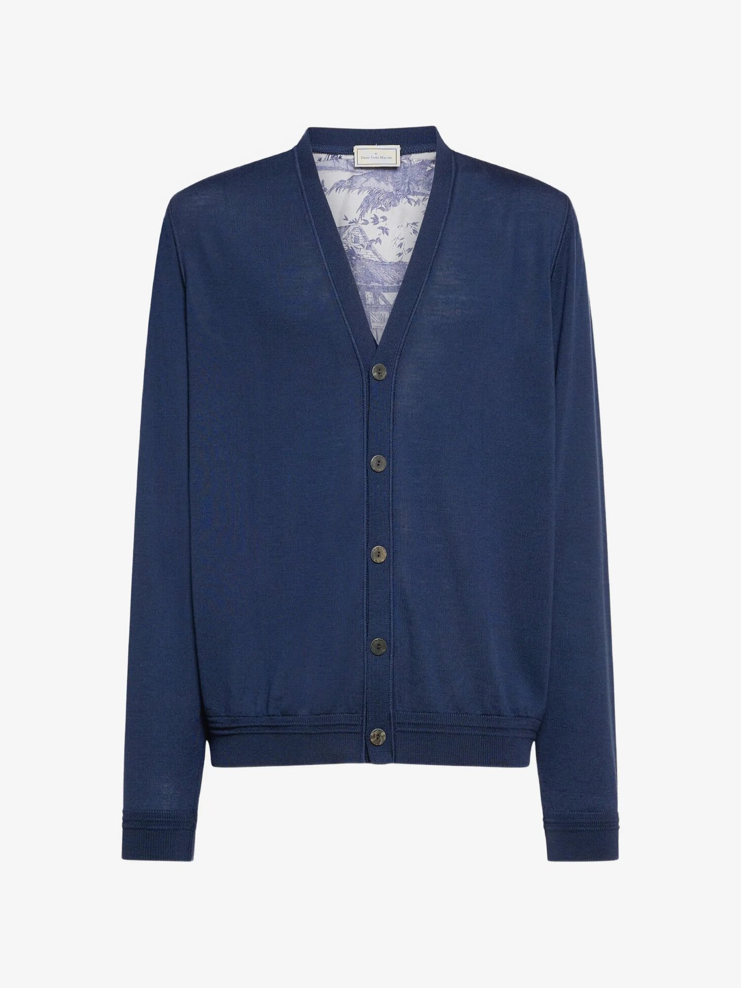Кардиган Scenic-print V-neck cardigan