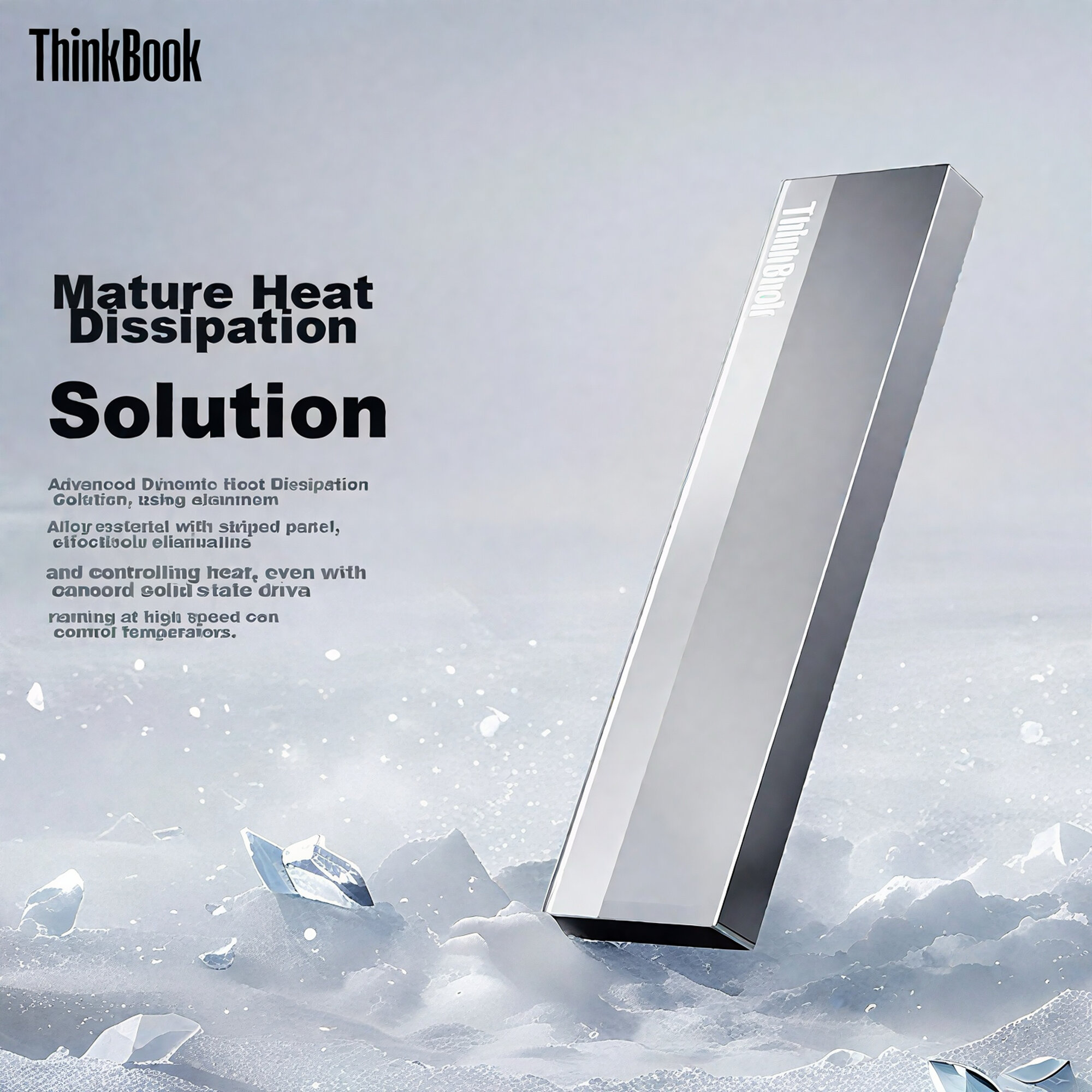 Портативный SSD Lenovo SU710 ThinkBook, 1ТБ, скорость чтения до 1000МБ/с