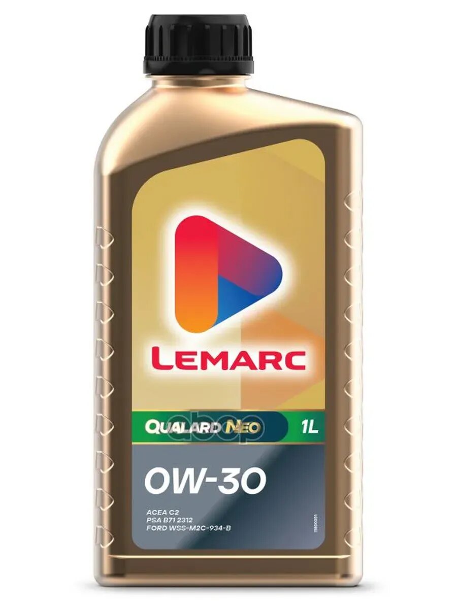 LEMARC Lemarc Qualard Neo 0W-30 (Sp/C2) Синт. 1Л. Моторное