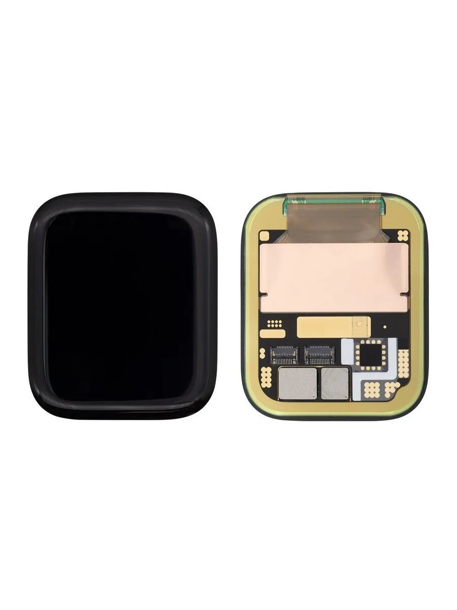 Дисплей для Apple Watch 7 (45 мм) + тачскрин (черный) (ORIG)