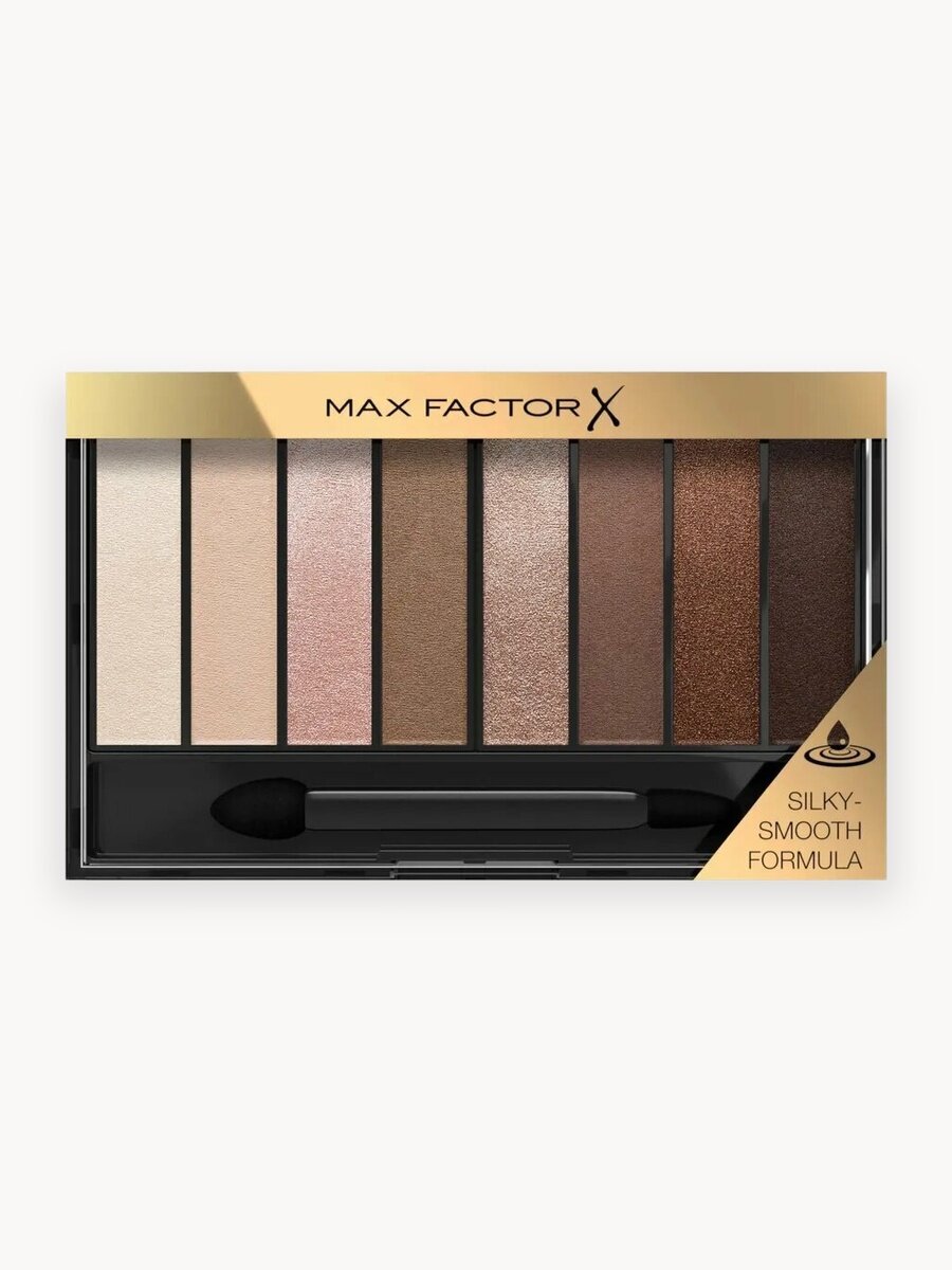 MAX FACTOR Тени для век Masterpiece Nude Palette, 001 Cappuccino Nudes, 6.5 г