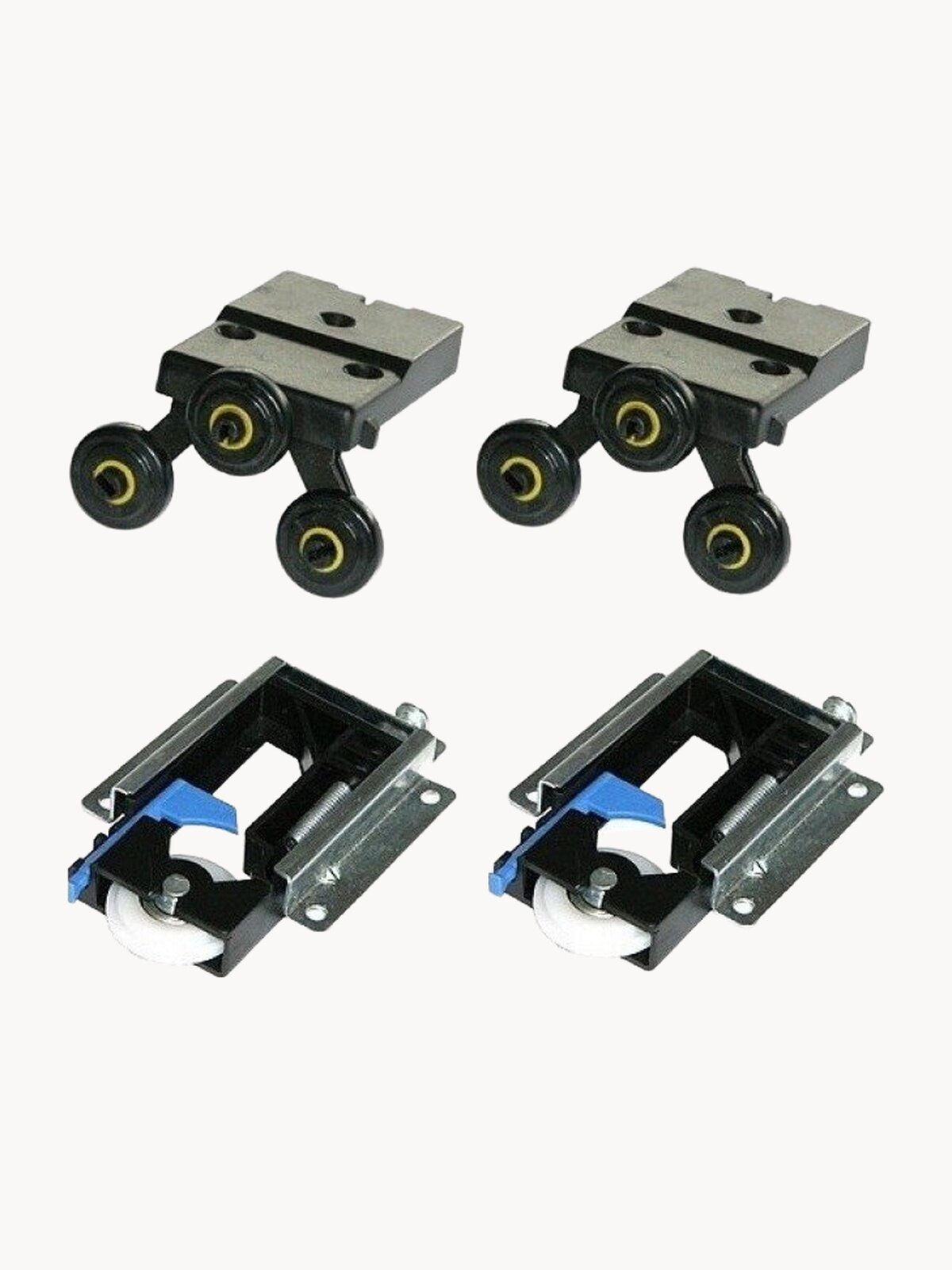 Комплект роликов универсаль для шкафов-купе (на 3 двери)