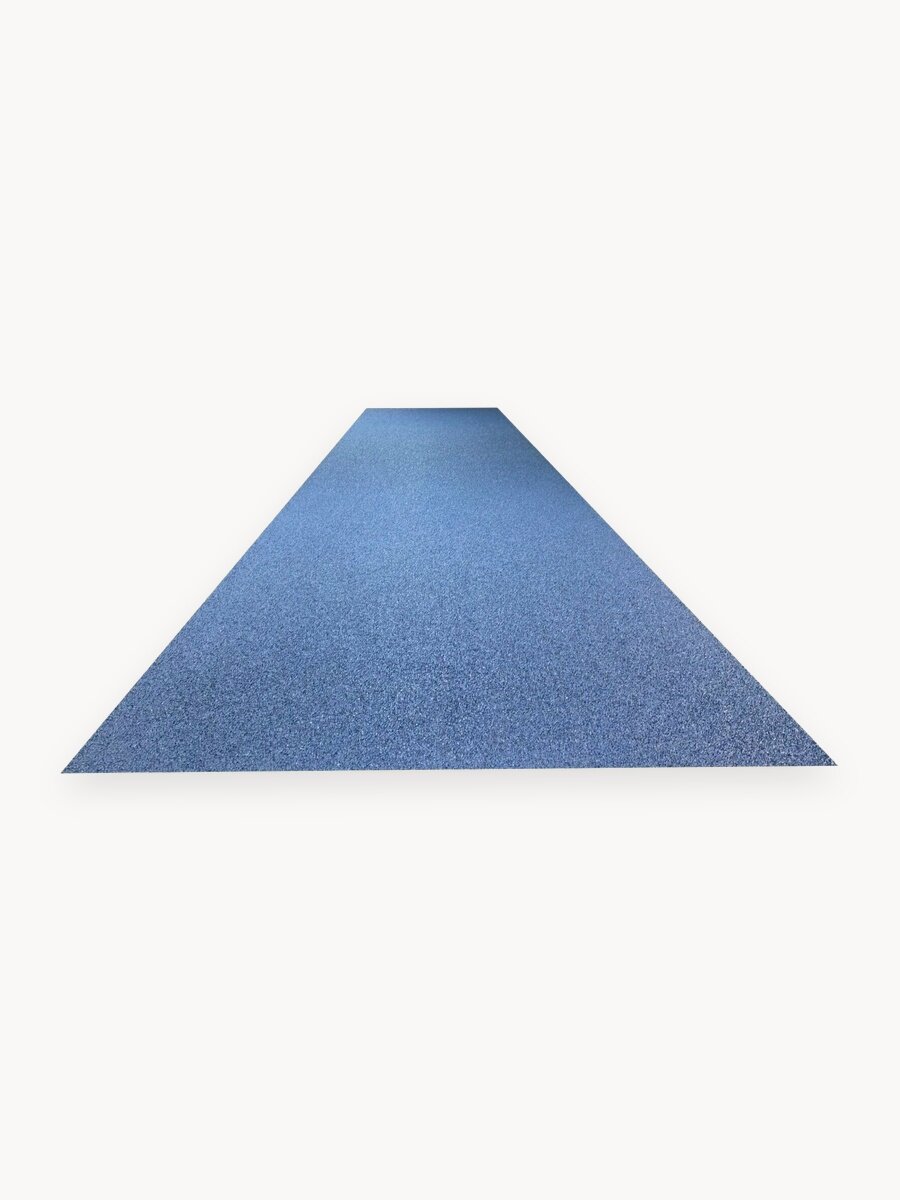 Покрытие из резиновой крошки Амортекс, 1500x3000x10мм, цвет синий