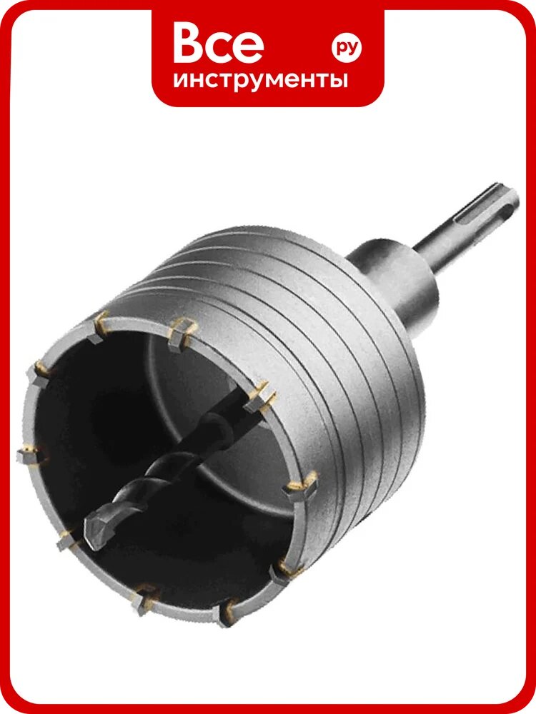 Коронка SDS-Plus по бетону буровая в сборе 70 мм для перфоратора Strong СTК-03500070