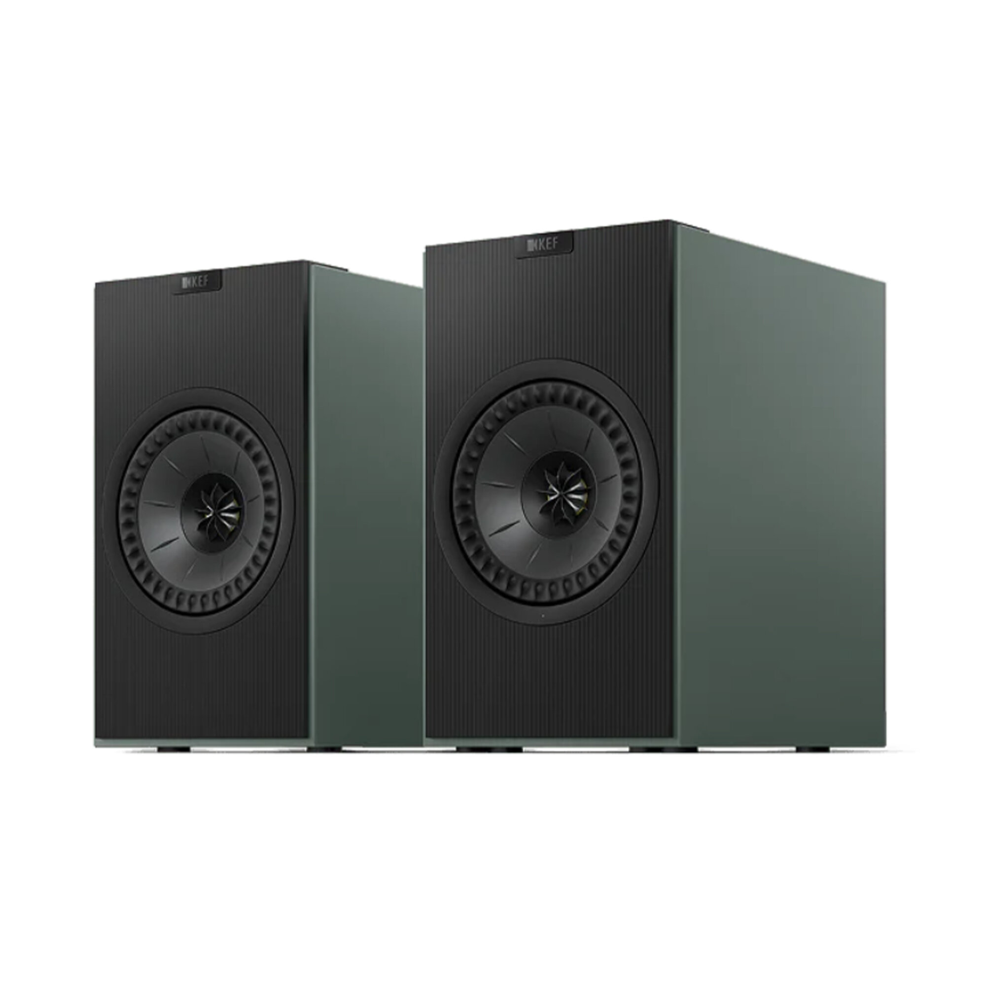 Полочная акустика KEF Coda W moss green активная с bluetooth (пара)