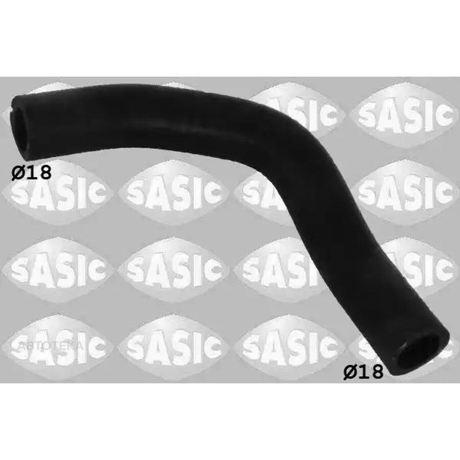 Патрубок радиатора OPEL ASTRA H 1.8i 04-10 SASIC 3406201