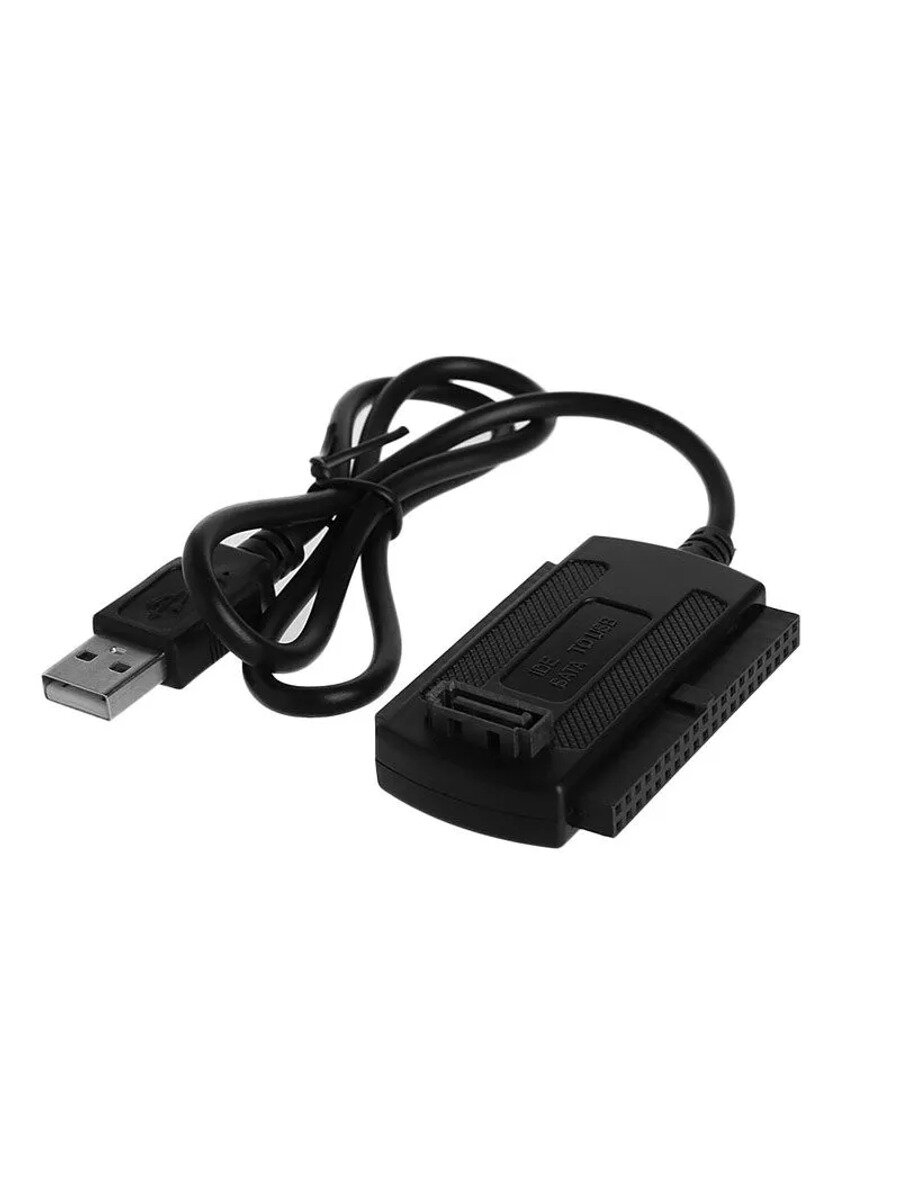 USB-IDE/SATA адаптер для HDD, кабель для подключения IDE и SATA накопителей к USB