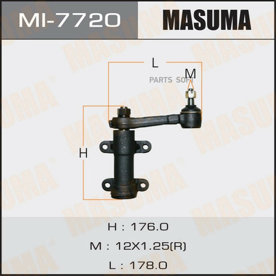 Маятник рулевой Mitsubishi Pajero V2##, V4## передний Masuma MASUMA MI7720 | цена за 1 шт