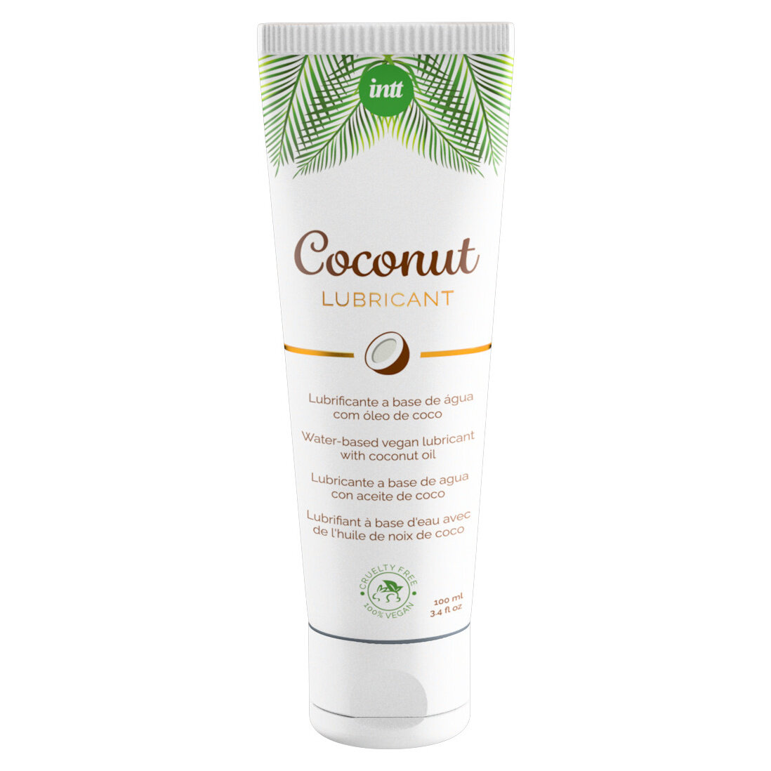 Веганская смазка на водной основе Coconut Lubricant, 100 мл