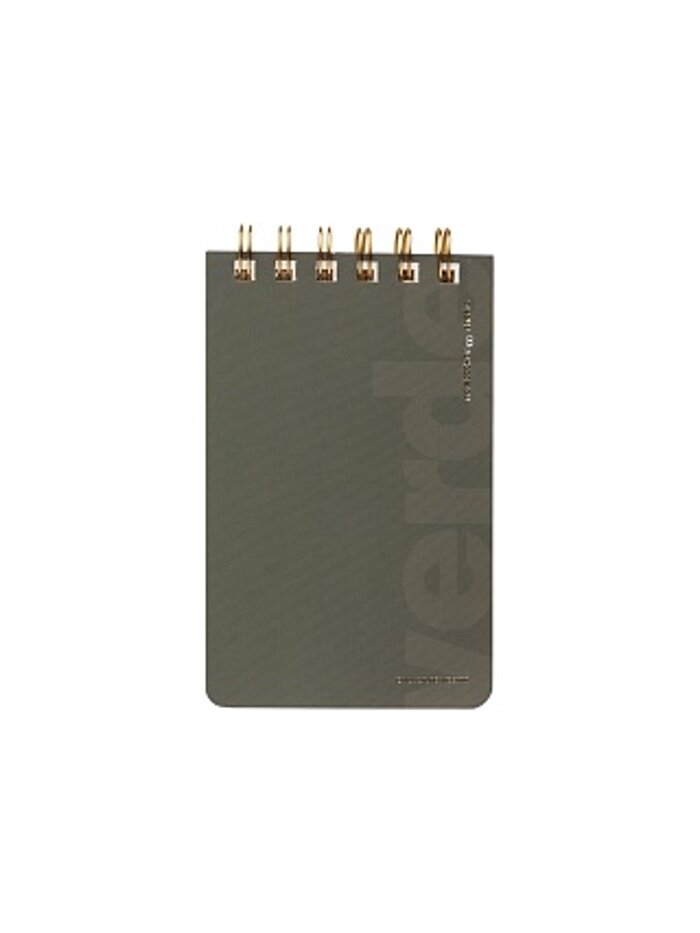Блокнот на гребне «CUTE JOURNAL» A6-, BV, 100 Л. "VERDE.LAUREL" линейка