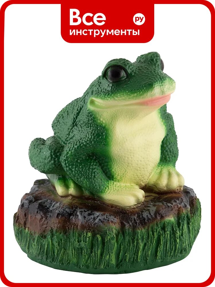 Садовая фигурка Park Лягушка на камне H-22 см 169361