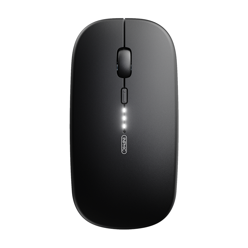 INPHIC M1 PRO беспроводная мышь с подсветкой аккумулятора, три режима соединения, тихая, для ноутбуков Цвет：M1PRO