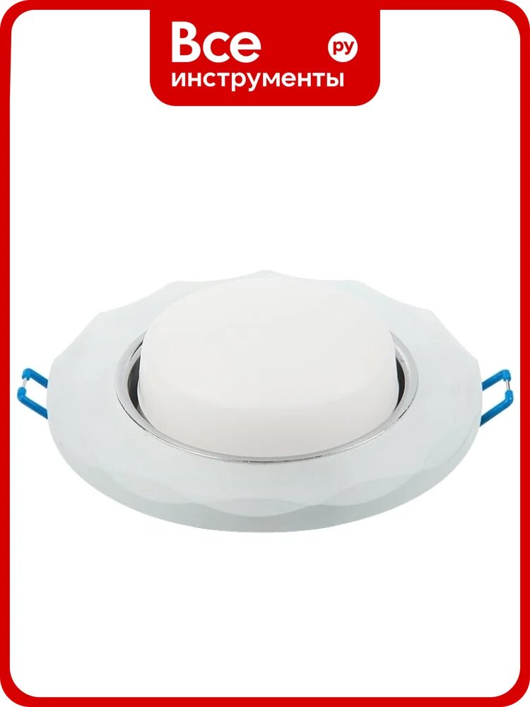 Встраиваемый светильник General Lighting Systems с подсветкой GX53, 123х45мм, фигурный матовый, IP20 GCL-GX53-H38-BL-6 661153