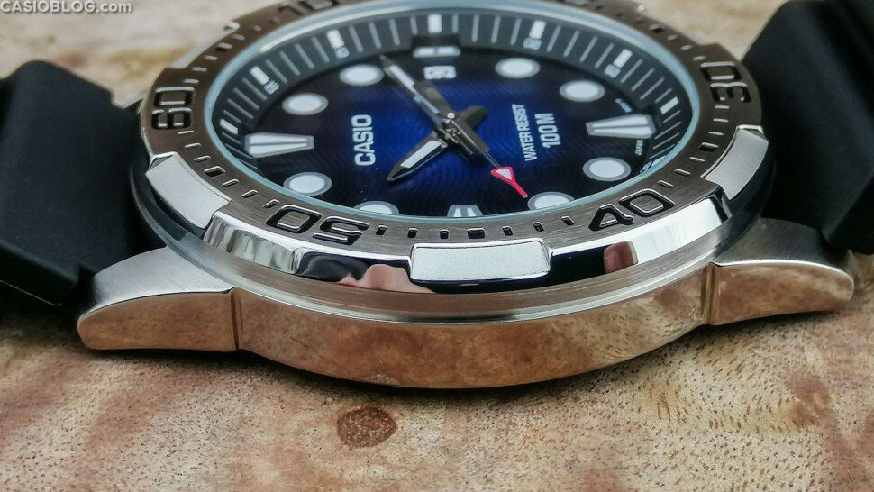 Наручные часы CASIO, черный/синий/серебристый — фото 1