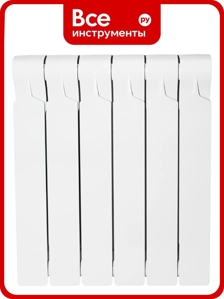 Алюминиевый радиатор STOUT VEGA 500 4 секции SRA-1310-050004 RG00908P28S965