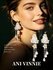 Серьги Velu Mode, фианит, хрусталь, размер 29 мм, black