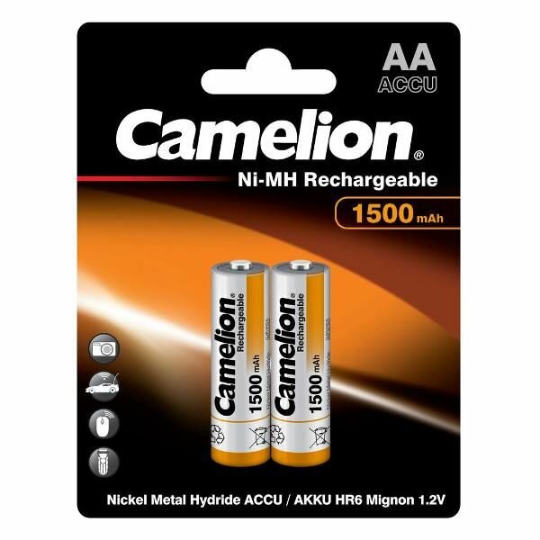 Аккумулятор Camelion NH-AA1500BP2 AA 1500 mAh