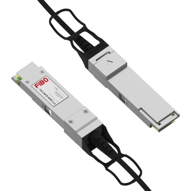 FT-Q40-DAC3m FIBO Кабель/ FIBO QSFP DAC модуль, медный кабель Belden, 3 метра