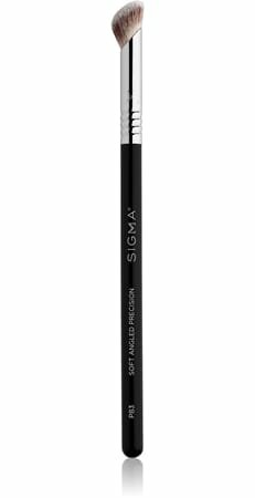 Кисть косметическая Sigma Beauty Face P83 Soft Angled Precision, черный, 1 шт
