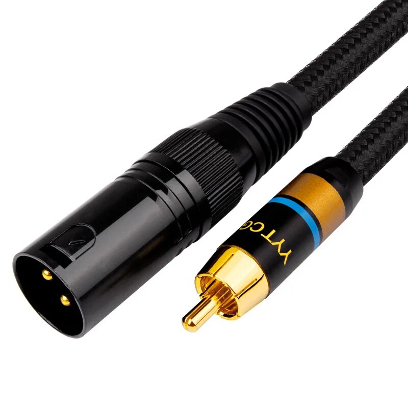 Аудиокабель RCA-XLR HiFi YYTCG RCA-XLR(M), 2 м