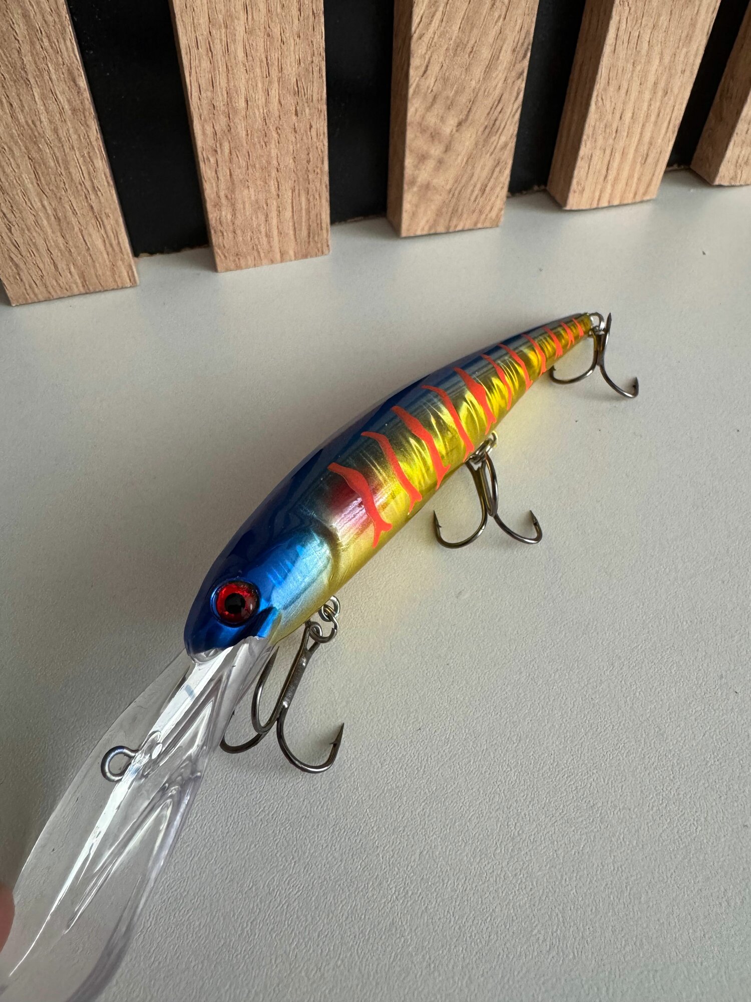 Воблер Bandit walleye deep (12 см; 19 гр) заглубление 8 метров/ цвет UV 34#
