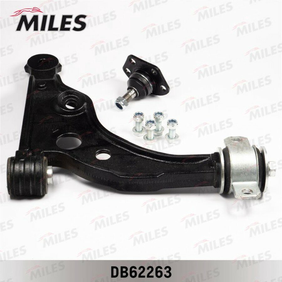MILES DB62263 Рычаг BOXER/FIAT DUCATO/PEUGEOT JUMPER пер. подвески прав. 02- 1.8t (с шаровой) ()