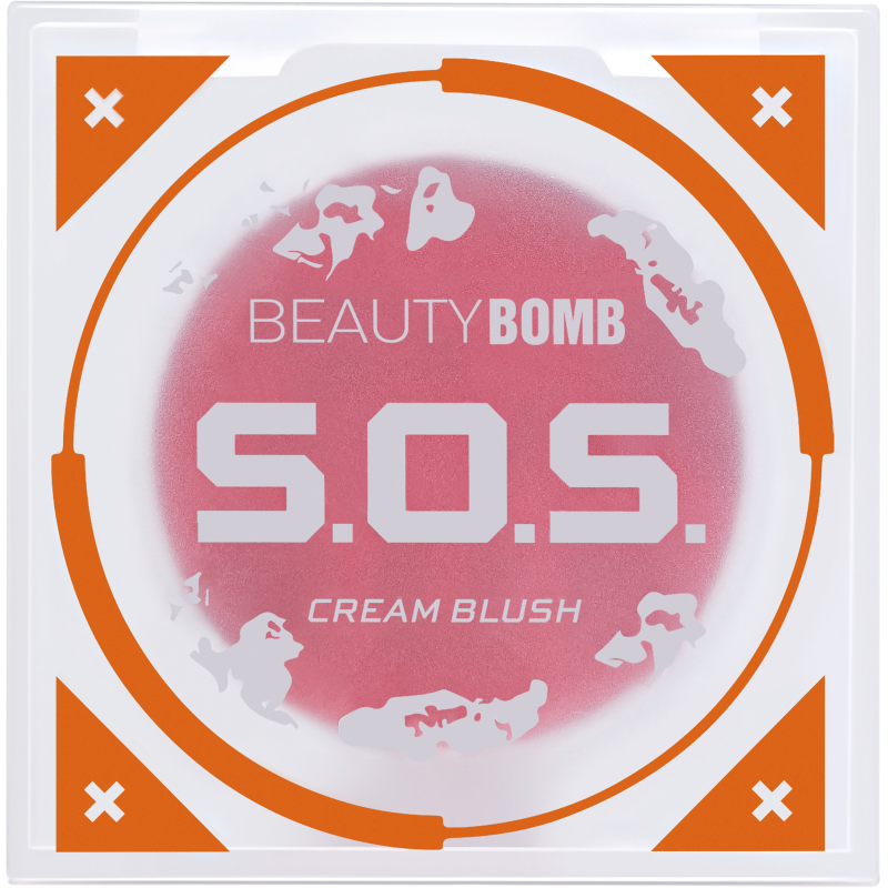 Кремовые румяна Beauty Bomb Cream blush «S.O.S.» тон 02