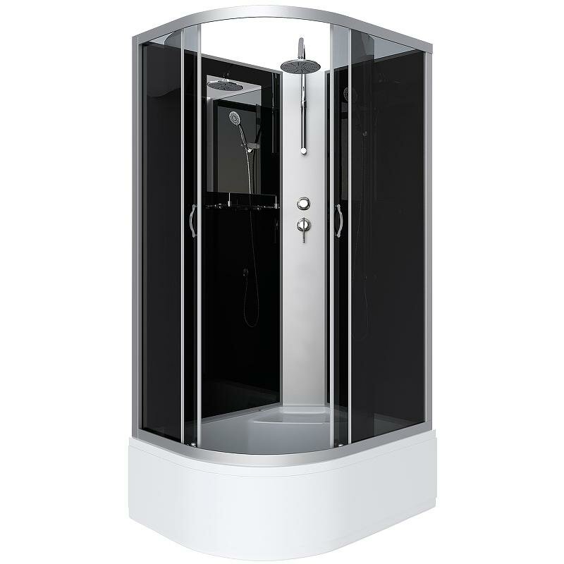 Душевая кабина Niagara Classic 120x80 25101434RBKT профиль хром, без гидромассажа, правая