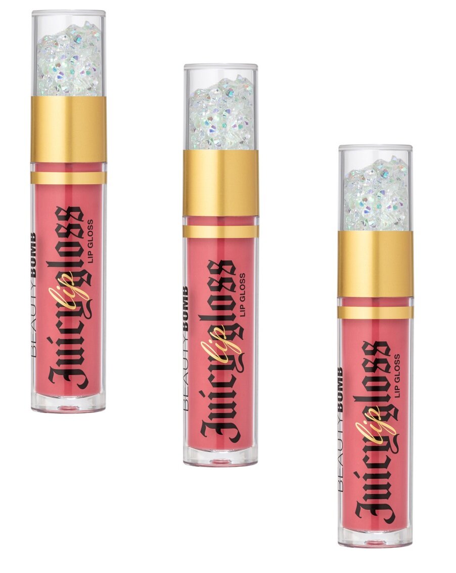 Блеск для губ Beauty Bomb Lip gloss «Juicy» тон 11 3шт