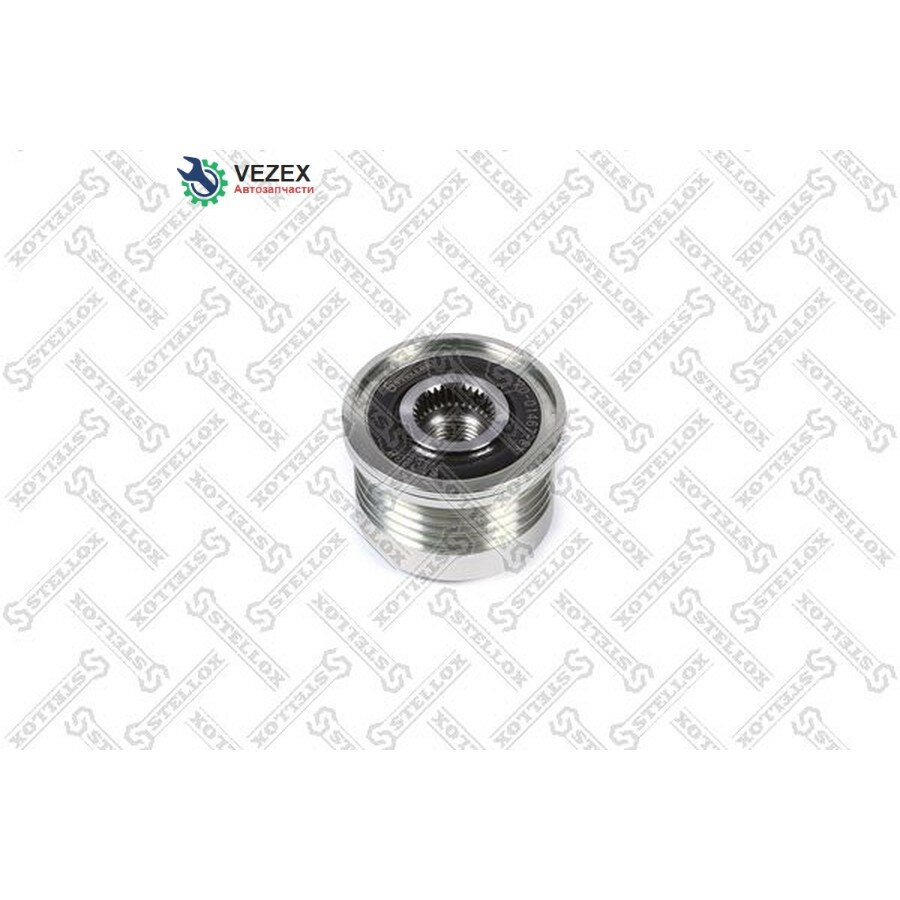 STELLOX 2001467SX шкив генератора!\ Mitsubishi Carisma 1.9Di 00-06, Renault Laguna 1.9DCi 04>