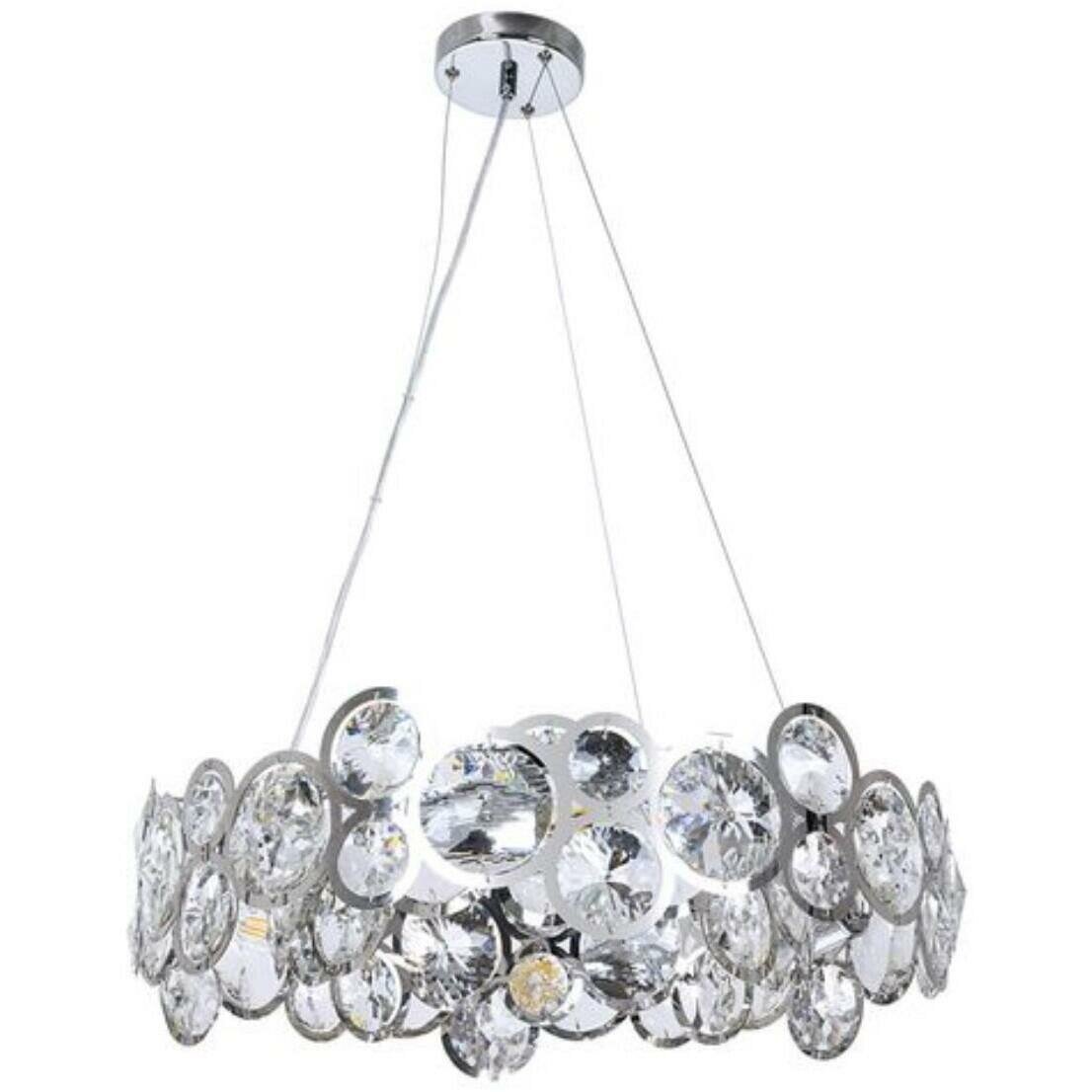 Люстра ARTE LAMP Sarah цвет хром, 6хE14х40Вт