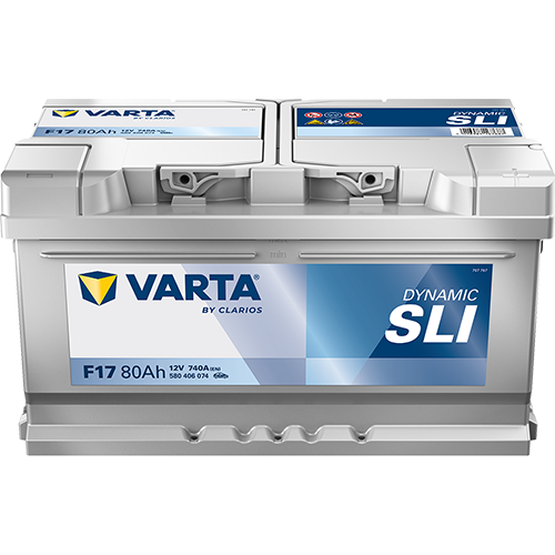 Аккумулятор автомобильный Varta Dynamic SLI F17 6СТ-80 обр. LB3 315x175x175