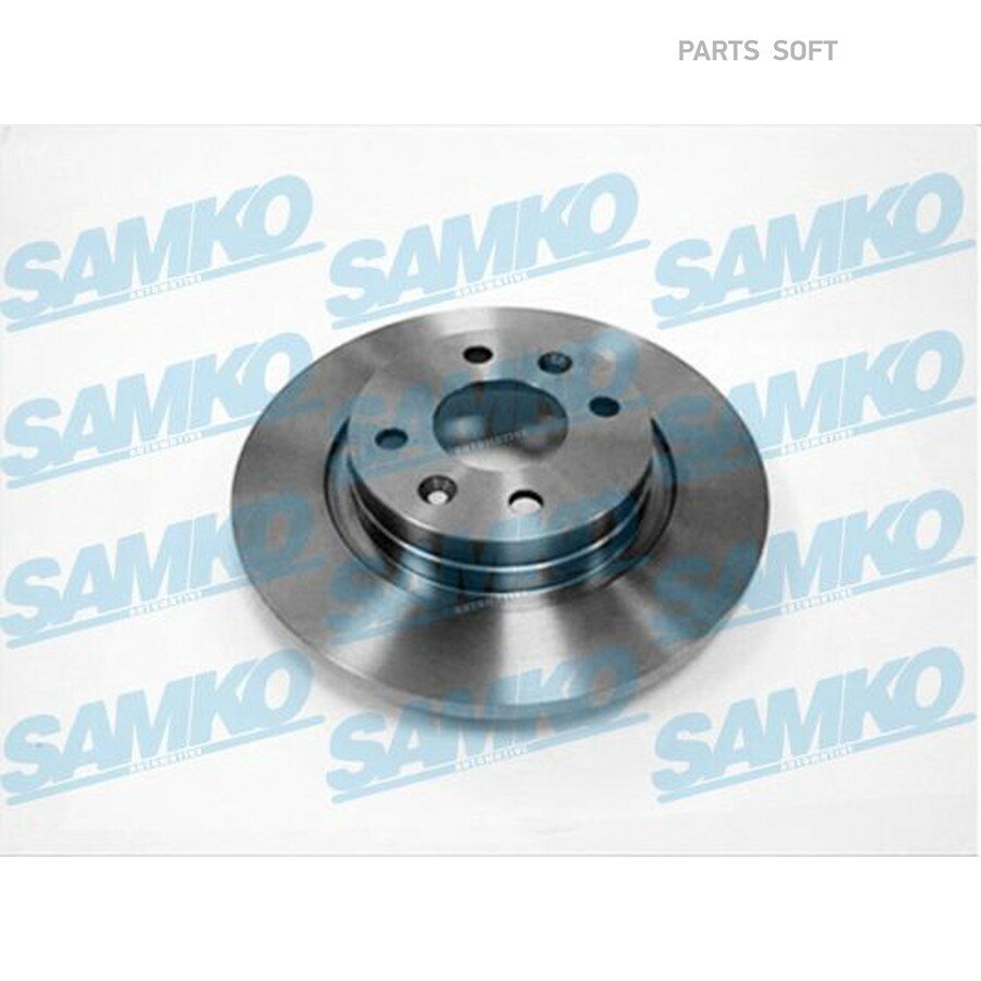 Диск тормозной от официального дистрибьютора, SAMKO, артикул R1015P