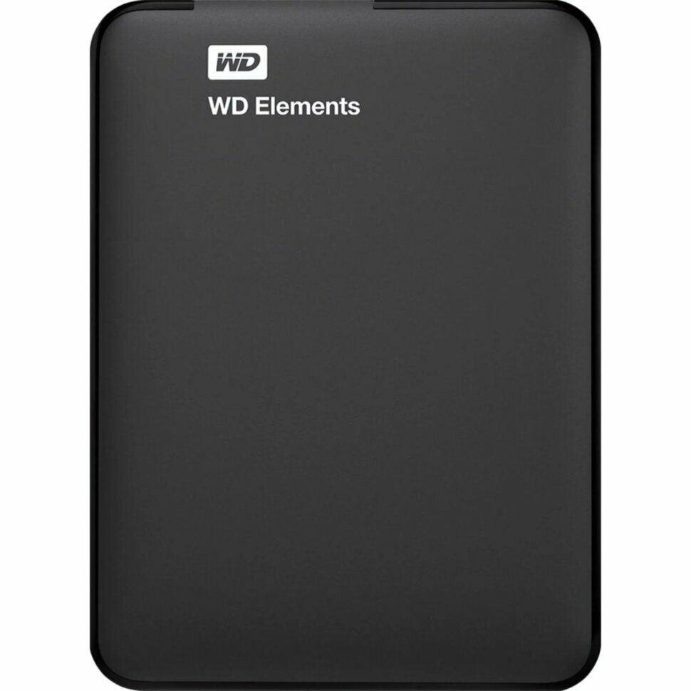 Портативный HDD WD Elements Portable 4Tb 2.5 BLACK WDBU6Y0040BBK-WESN WDC, 1614126