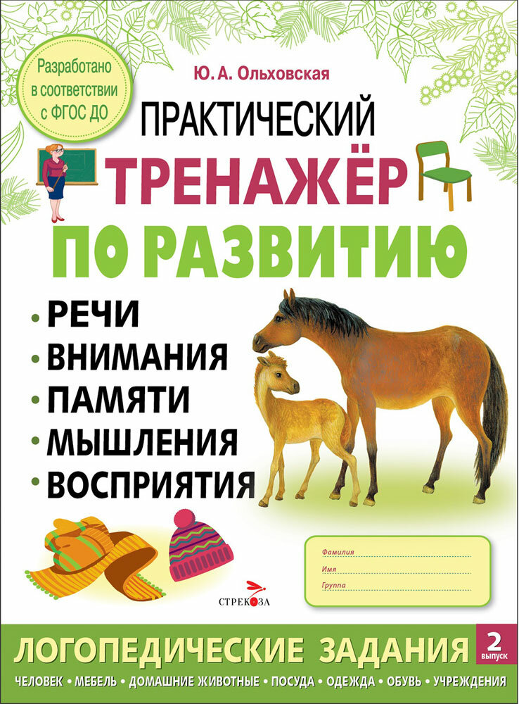 Практический тренажер Вып.2 Рабочая тетрадь Ольховская шт