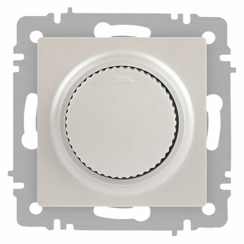 Светорегулятор поворотный СП Accent 6-401-06 600Вт 230В IP20 перламутр. Intro Б0063680