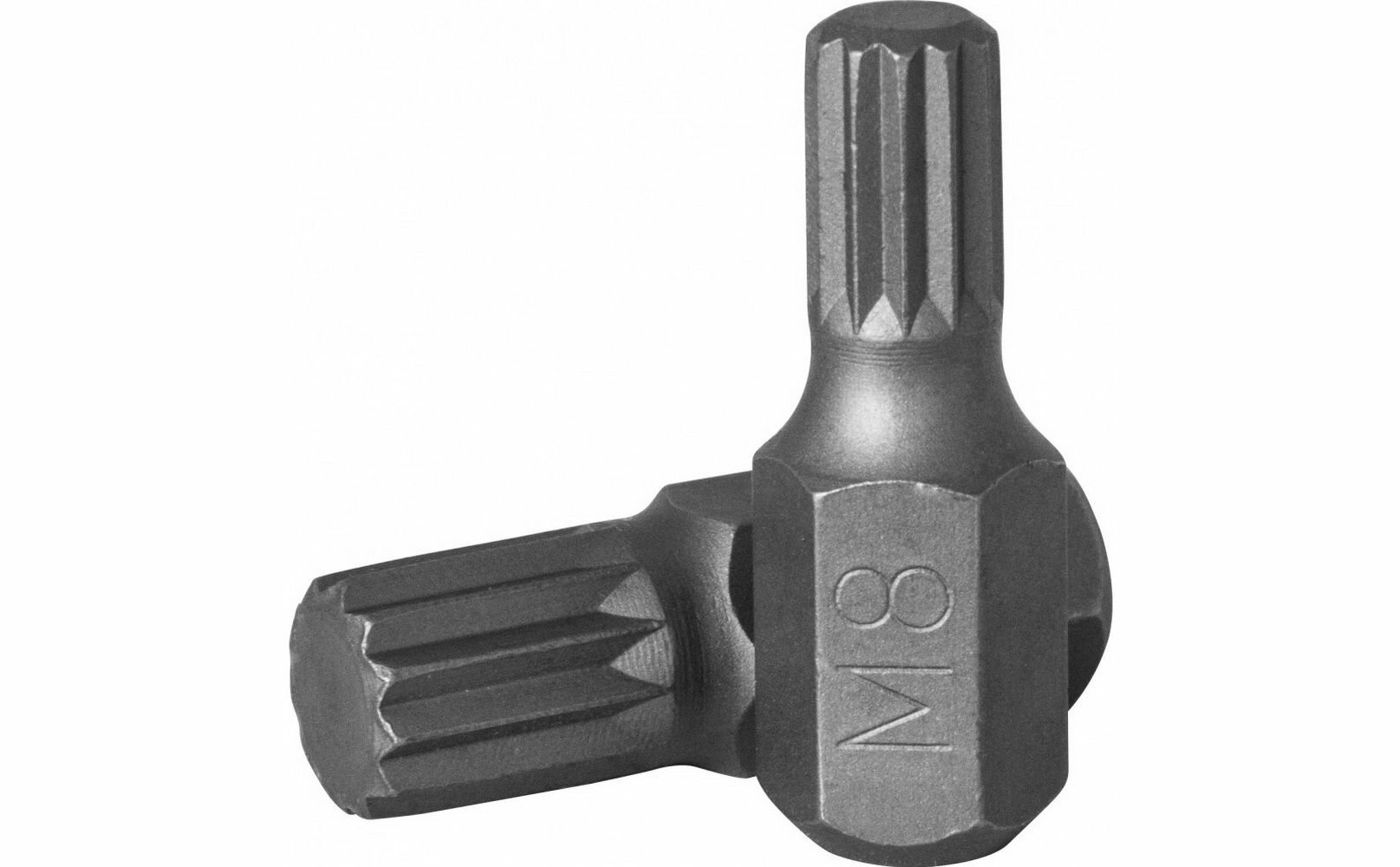Бита 10 мм SPLINE, М10, 30 мм S2 материал JONNESWAY D10M30M10A
