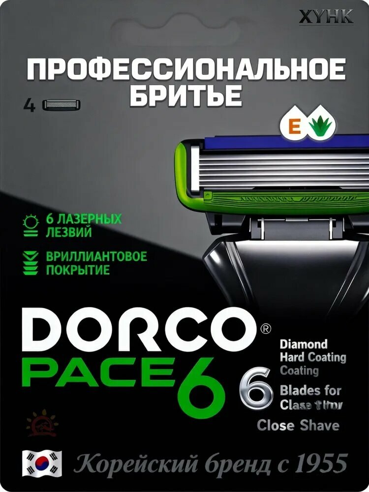 Сменные кассеты для мужских бритв