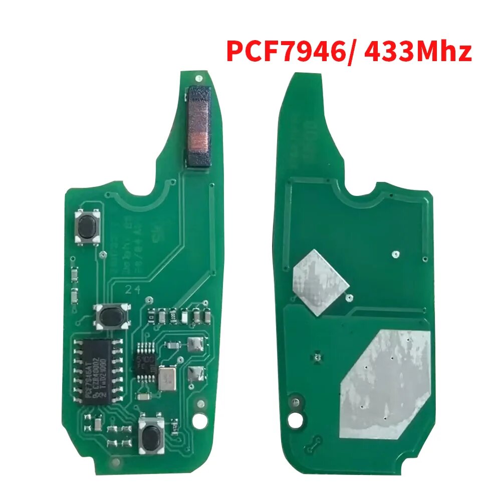 XNRKEY 2/3 кнопки PCF7946/PCF7941/ID46 чип 433 МГц дистанционный Автомобильный ключ для FIAt pcf7946