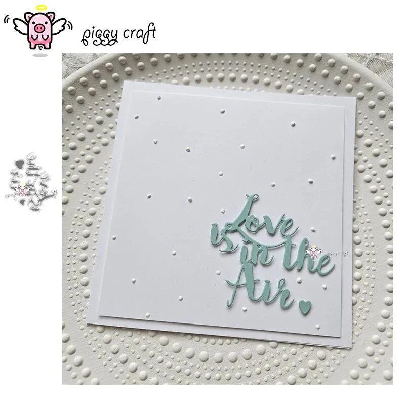 Металлические штампы Piggy Craft Love is in the Air