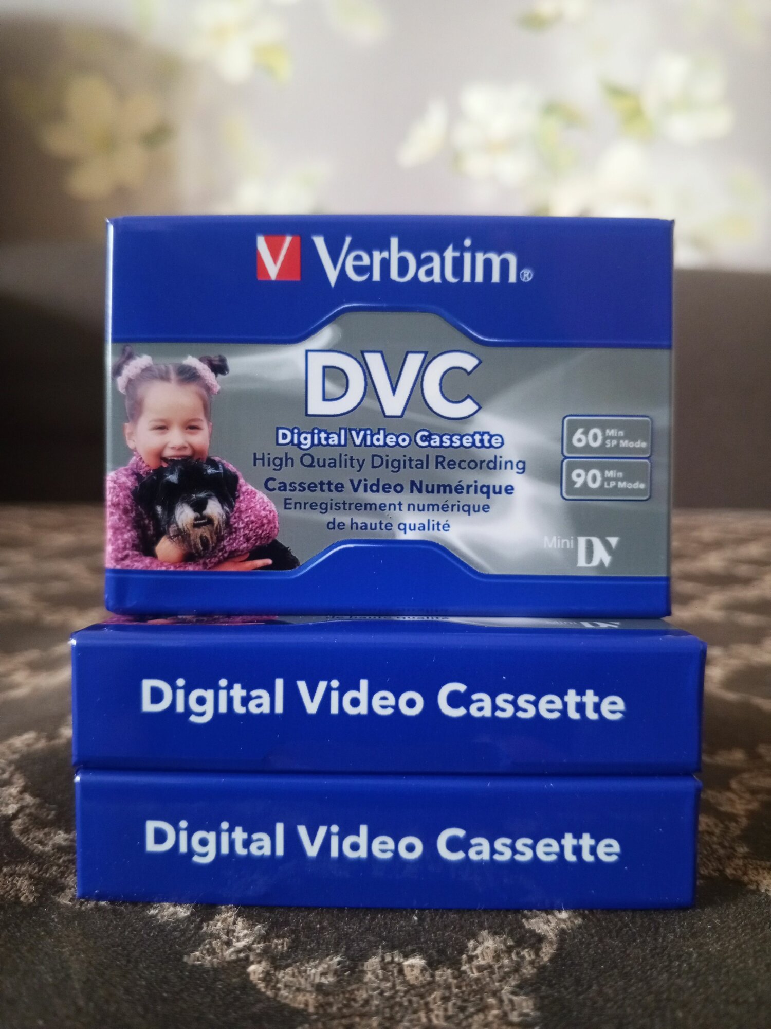 Видеокассета Mini DV Verbatim DVC 60 мин (60sp/90lp, 1шт)