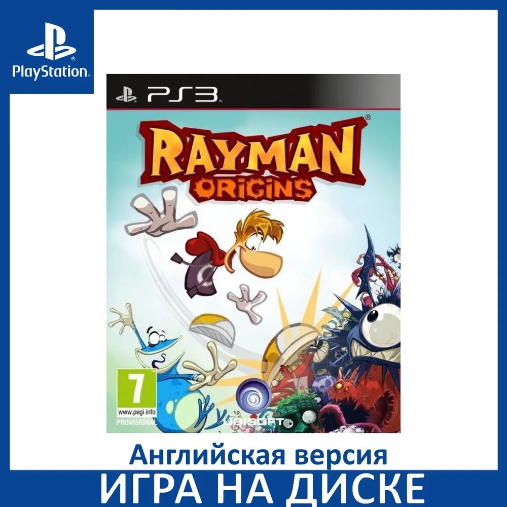 Игра Rayman Origins для PlayStation 3(PS3) (английская версия) на диске