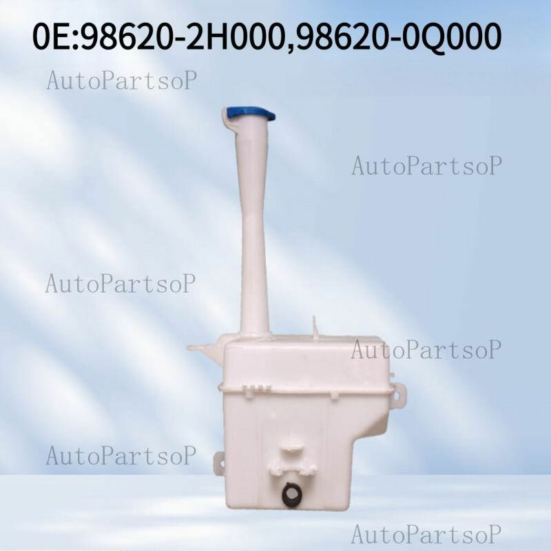 98620-2H000 подходит для Hyundai Elantra 2007 года выпуска. Это новый, неоригинальный резервуар для омывающей жидкости. В наличии.